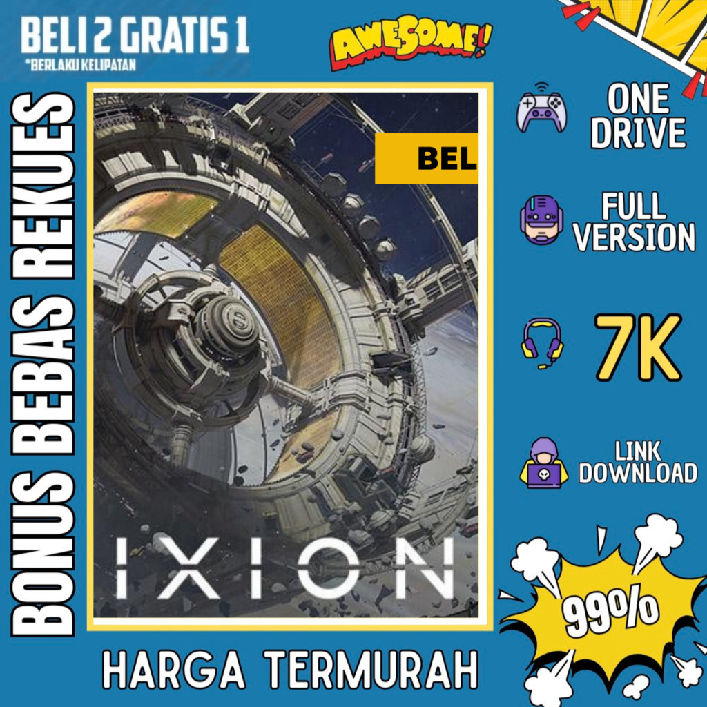 Jual IXION DELUXE EDITION - GAME PC - GAME LAPTOP - PC GAMES - BELI 2 ...