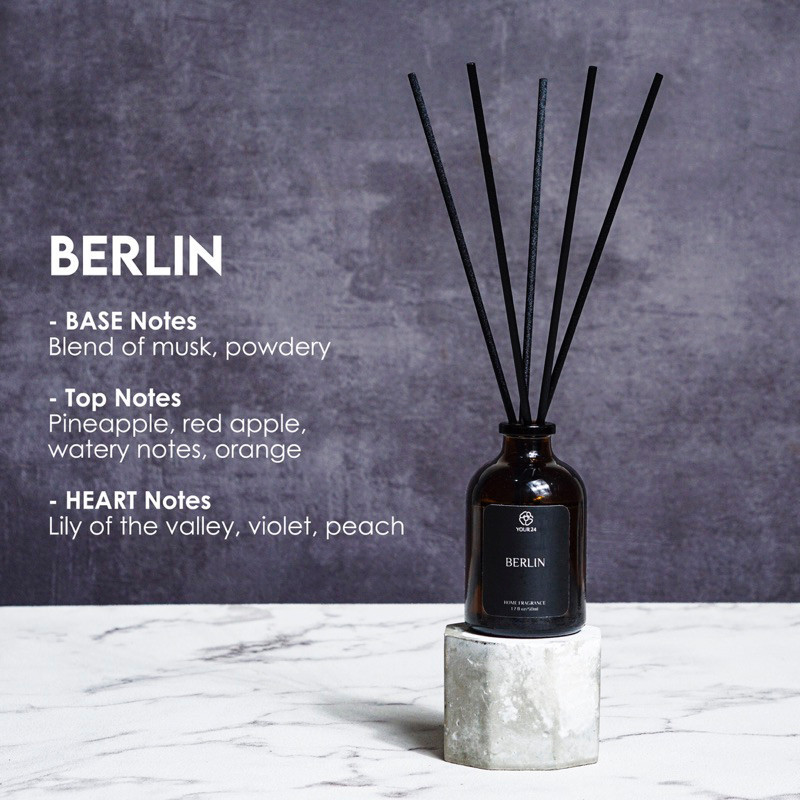 Jual Your24 Premium Reed Diffuser Aroma Therapy 50ml | Shopee Indonesia