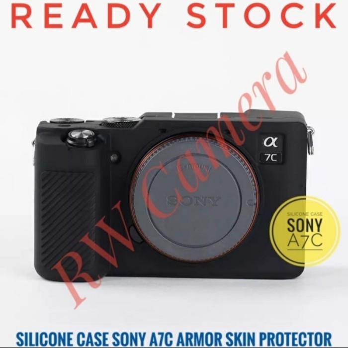Jual Silicone Case Sony A7C A7 C ILCE-7C Sarung Karet Armor Skin ...