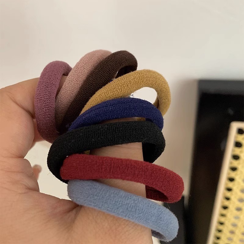 Jual Toko1234. Ikat Rambut Anak Elastis Kunciran Wanita Motif Polos ...