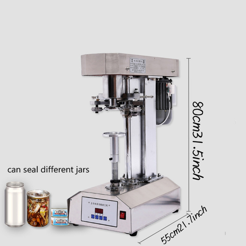 Jual Beer Cans Canning Closing Sealing Machine Small Semi-Automatic ...