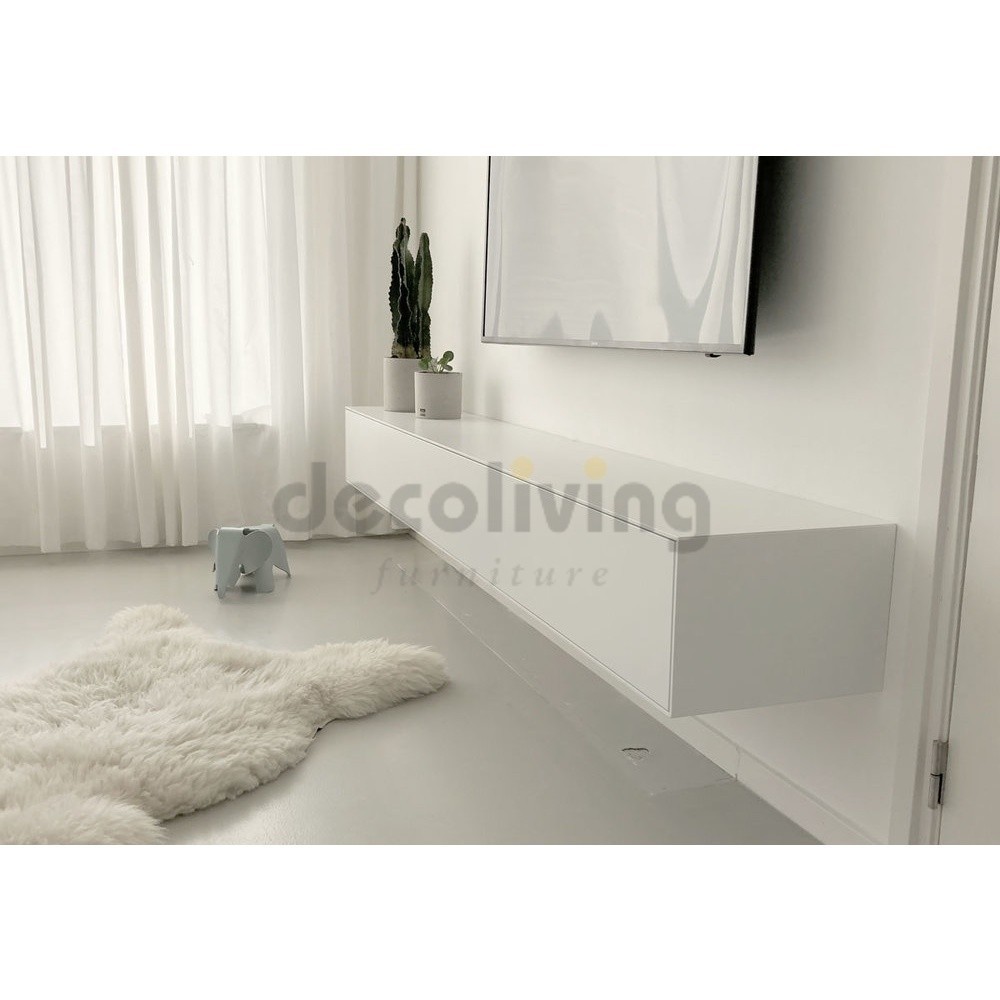 Jual Decoliving Azki Meja TV Minimalis Modern 1 Pintu dan 3 Sekat ...