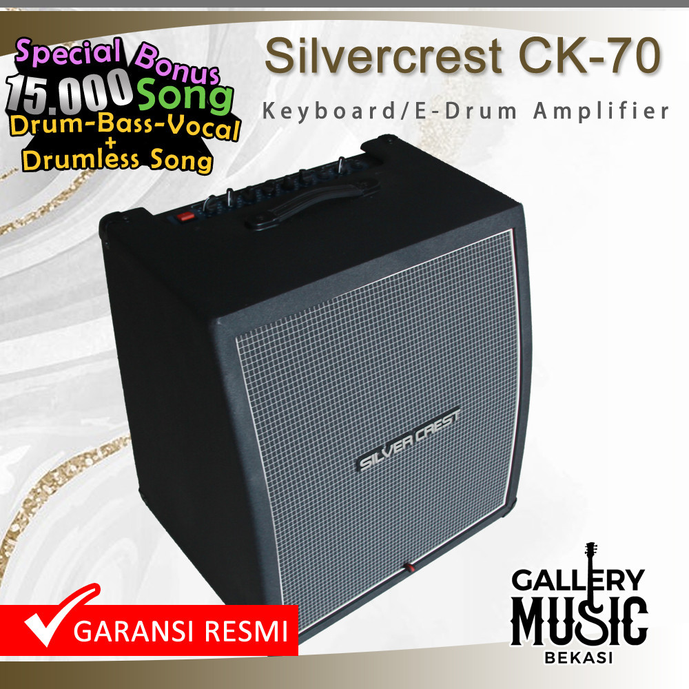 Jual Silvercrest CK 70 Amplifier Keyboard-Drum Elektrik / CK70 Speaker ...