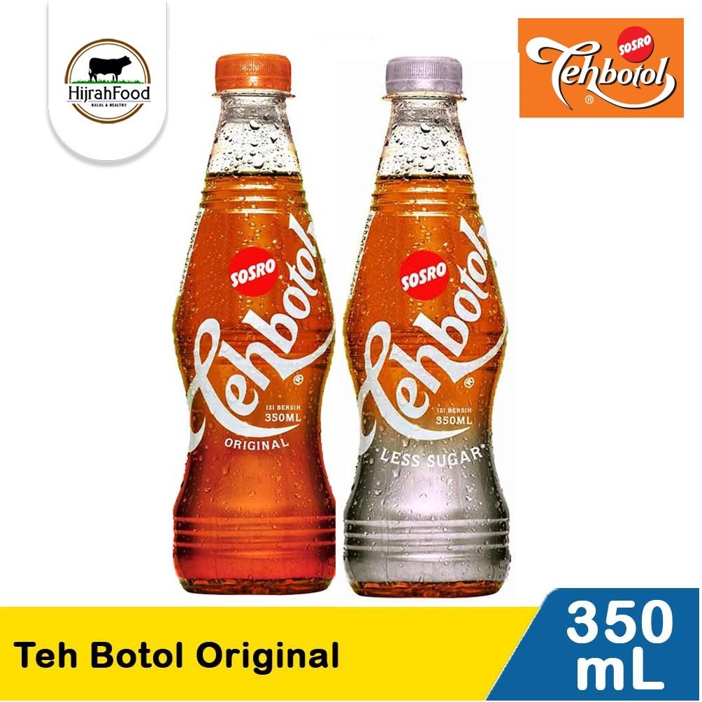 Jual Sosro Teh Botol Kemasan Pet - 350 ml | Shopee Indonesia
