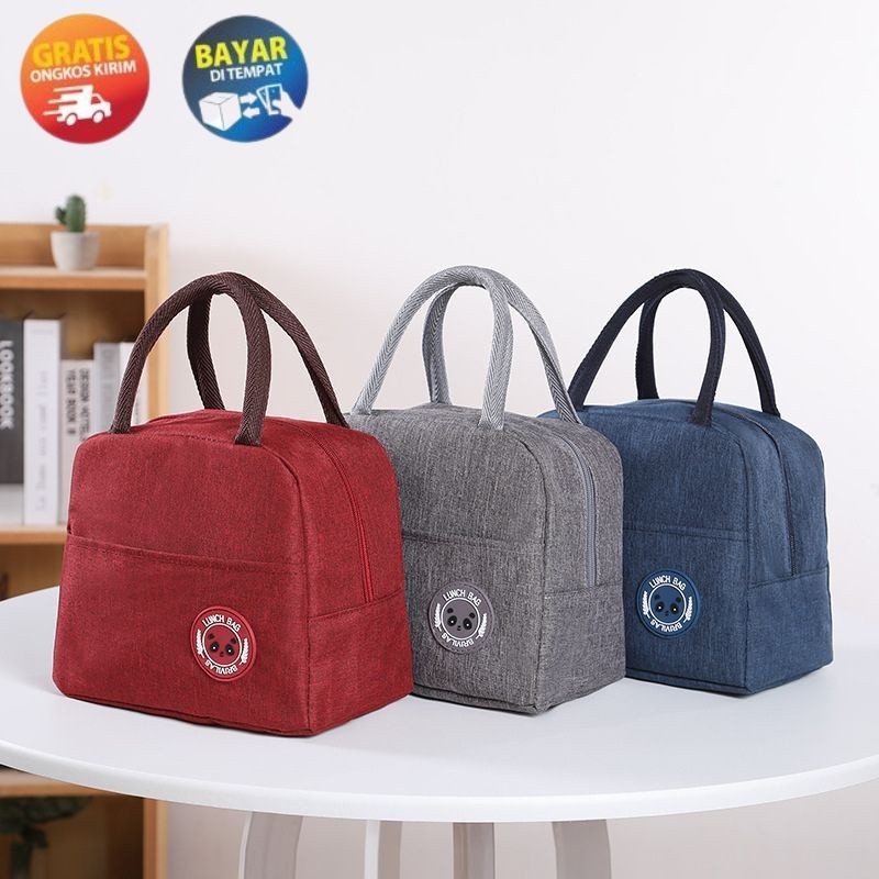 Jual D9104 TAS LUNCHBOX THERMAL BEKAL MAKANAN ANAK LUNCH BAG TEMPAT ...