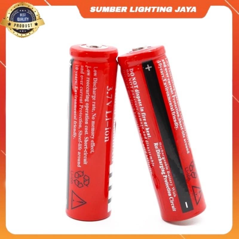 Jual BATERAI ULTRAFIRE 3.7V LI-ION 4800mAh / BATERAI SENTER SWAT POLICE ...