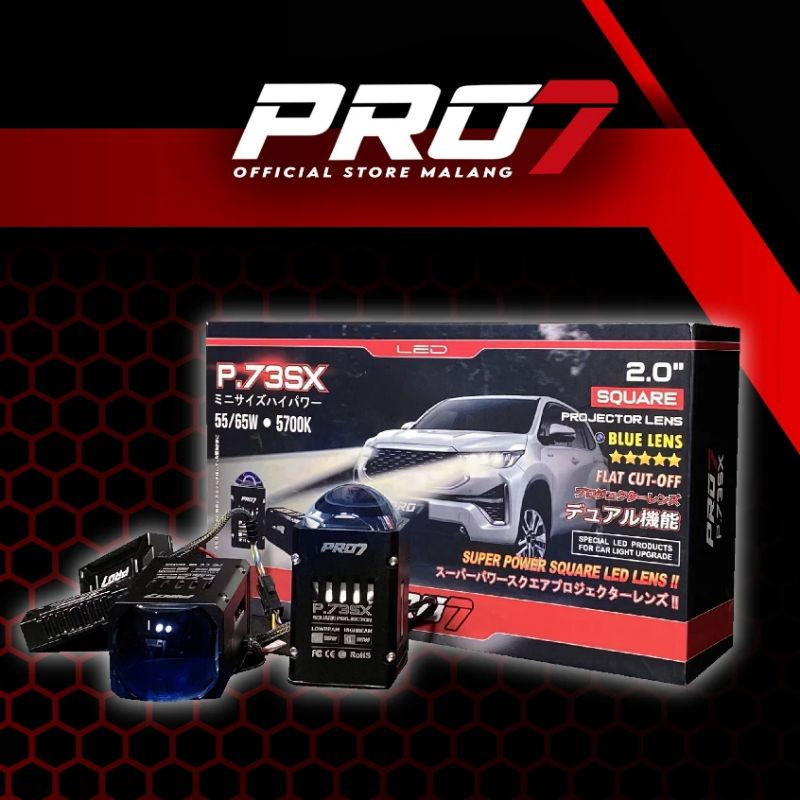 Jual PRO7 P73SX BILED PROJECTOR BLUE LENS | Shopee Indonesia