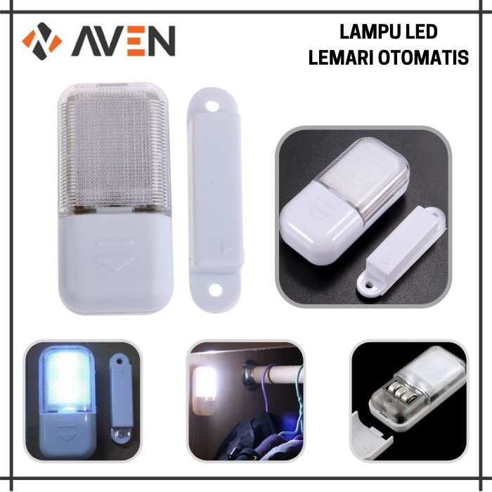 Jual AVEN Lampu Lemari Laci Otomatis Sensor Gerak Lamp Closet Tanpa ...