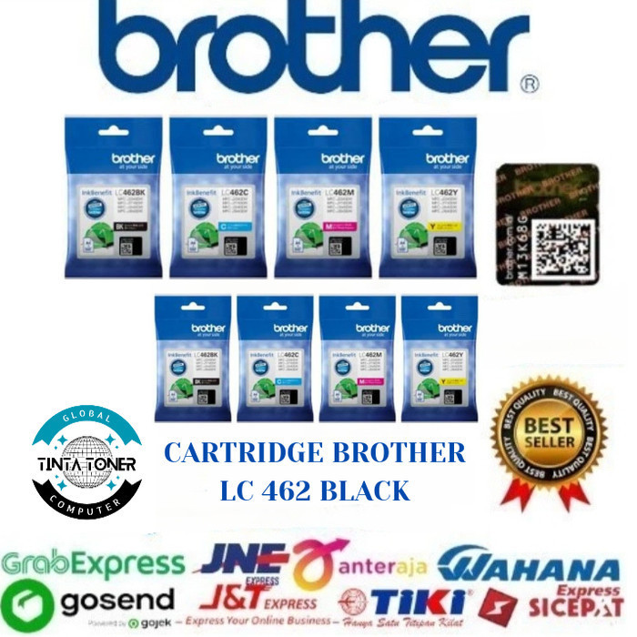 Jual CATRIDGE BROTHER LC 462 ORIGINAL ( B C Y M ) | Shopee Indonesia