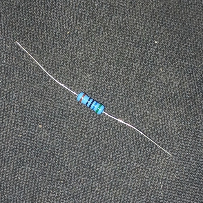 Jual resistor 1/2w 56r metalfilm original 56ohm 1/2 watt 56 r ohm w 0.5w R 0.5watt 0.5 1/2watt 1 ...