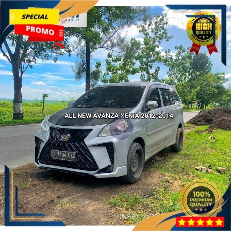 Jual (Paket Upgrade) Bemper Body kit All new Avanza Xenia Veloz 2012 ...