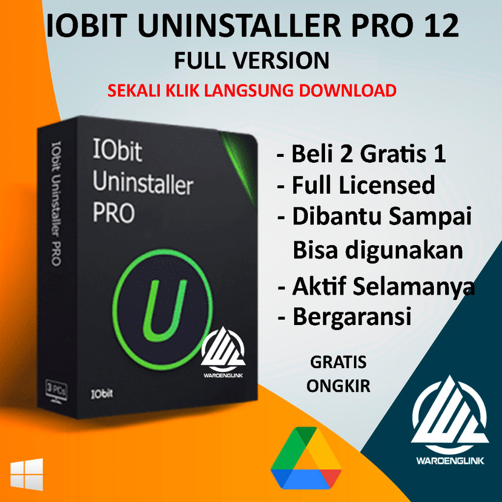 Jual [wl] IOBIT UNINSTALLER PRO 12 FULL AKTIVASI - SOFTWARE MURAH ...