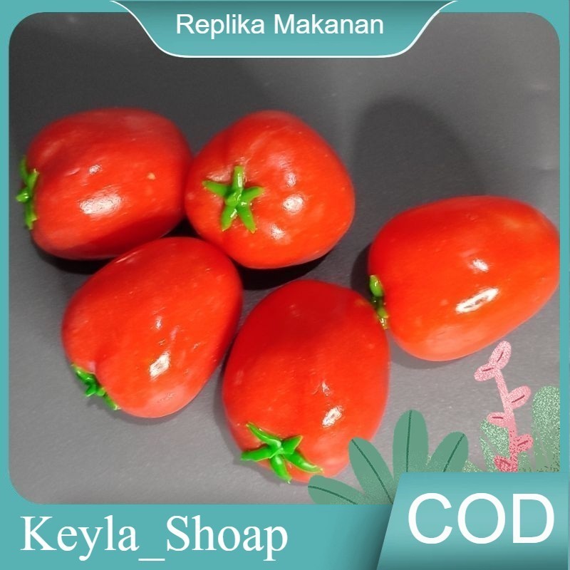 Jual Replika sayuran tomat apel ( 1pcs ) / Vegetarian Replika / dummy ...