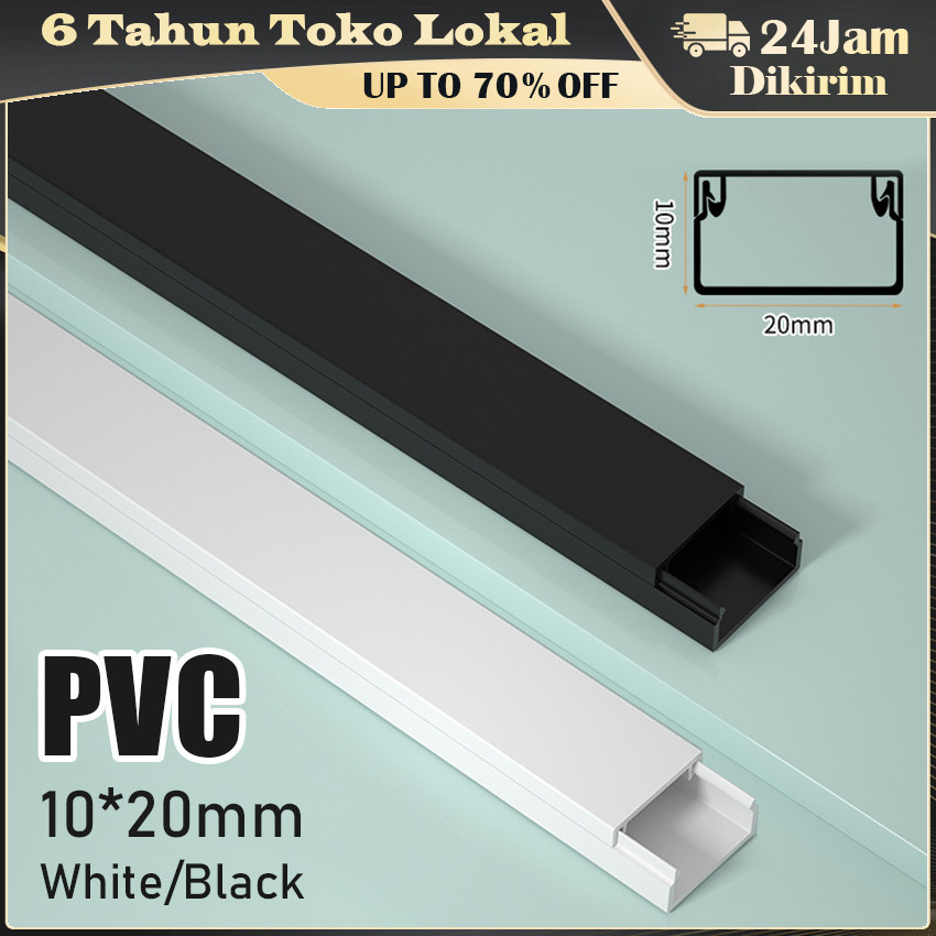 Jual Pipa Listrik Wiring Cable Duct Trunking Pvc / Penutup Kabel Duct ...
