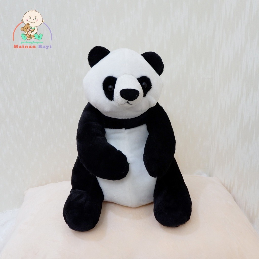 Jual Boneka Panda Duduk Hitam Putih Lucu Mainan Anak Cowo Cewek ...