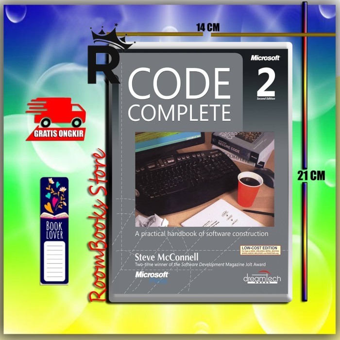 Jual Code Complete : A Book by Steve McConnell (English) | Shopee Indonesia