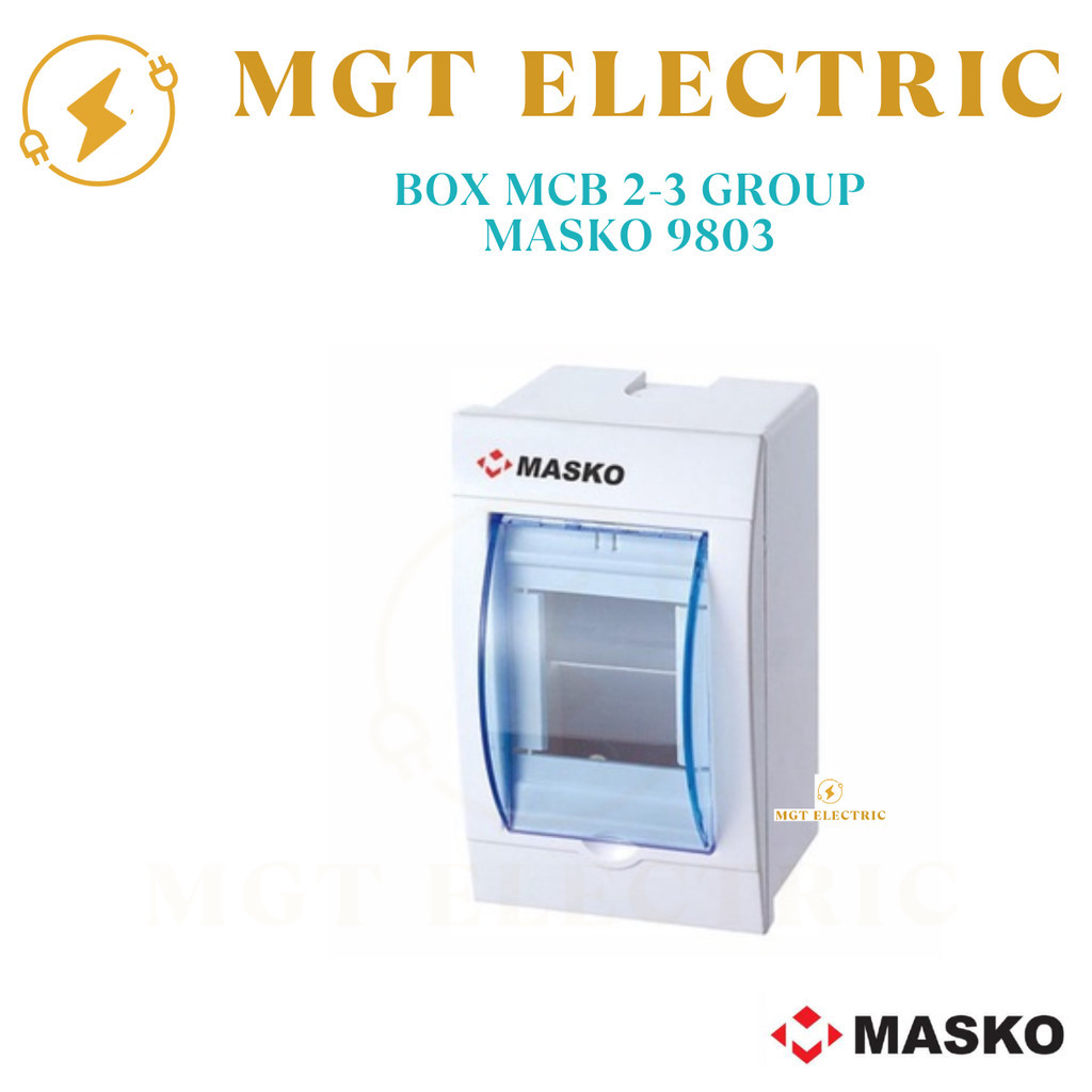 Jual BOX MCB 3 GROUP MASKO 9803 RUMAH MCB INBOW / OUTBOW MASKO IB /OB ...