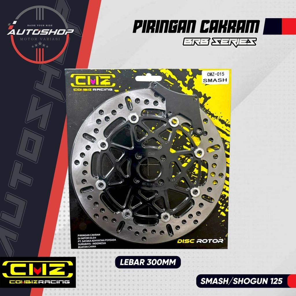 Jual Piringan Cakram Depan 300MM SMASH 110 TITAN Disc Brake SHOGUN 125 Model BULAT GERIGI PSM ...