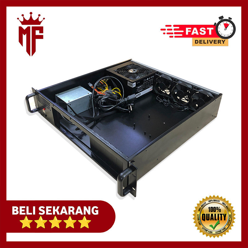 Jual CASE/CASING PC SERVER MIKROTIK X86 2U SUPPORT RACKMOUNT MERK JO ...