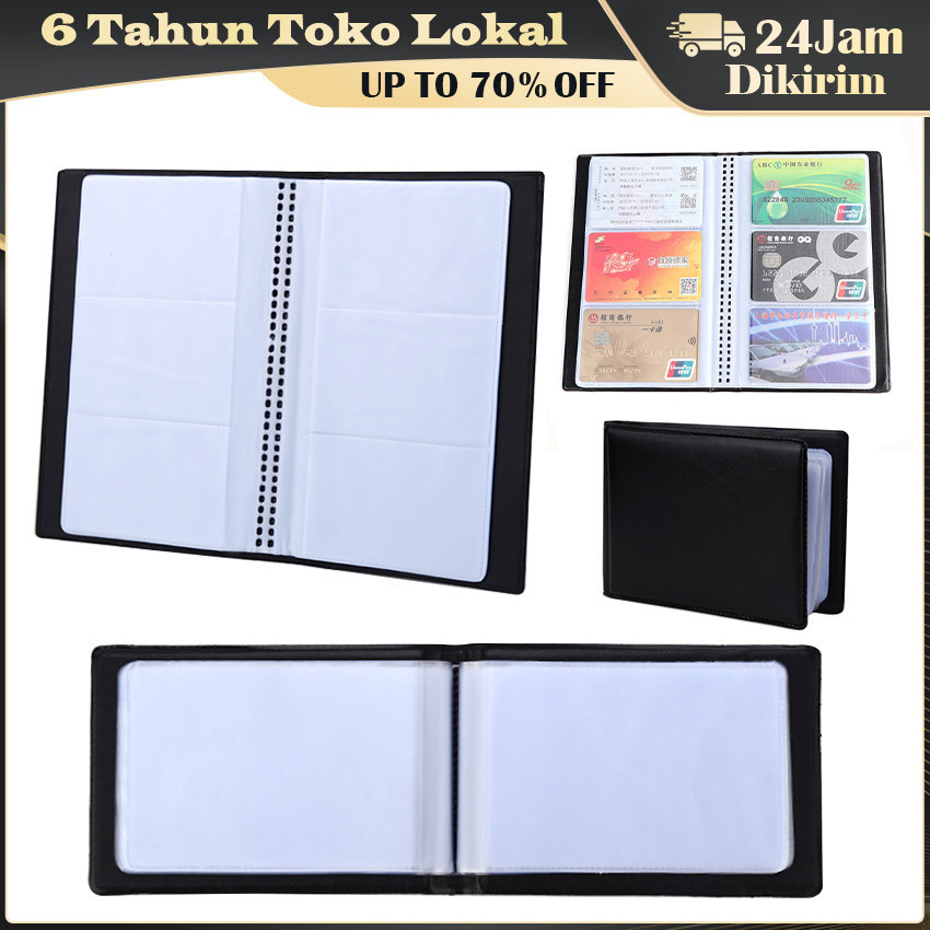 Jual 40/120/300 Cards Name Card Holder / Buku Kartu Nama / Dompet Album ...