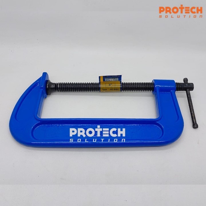 Jual Klem C 6 inch / G Clamp / Catok Klem Penjepit 6" Benz Werkz 9065 ...