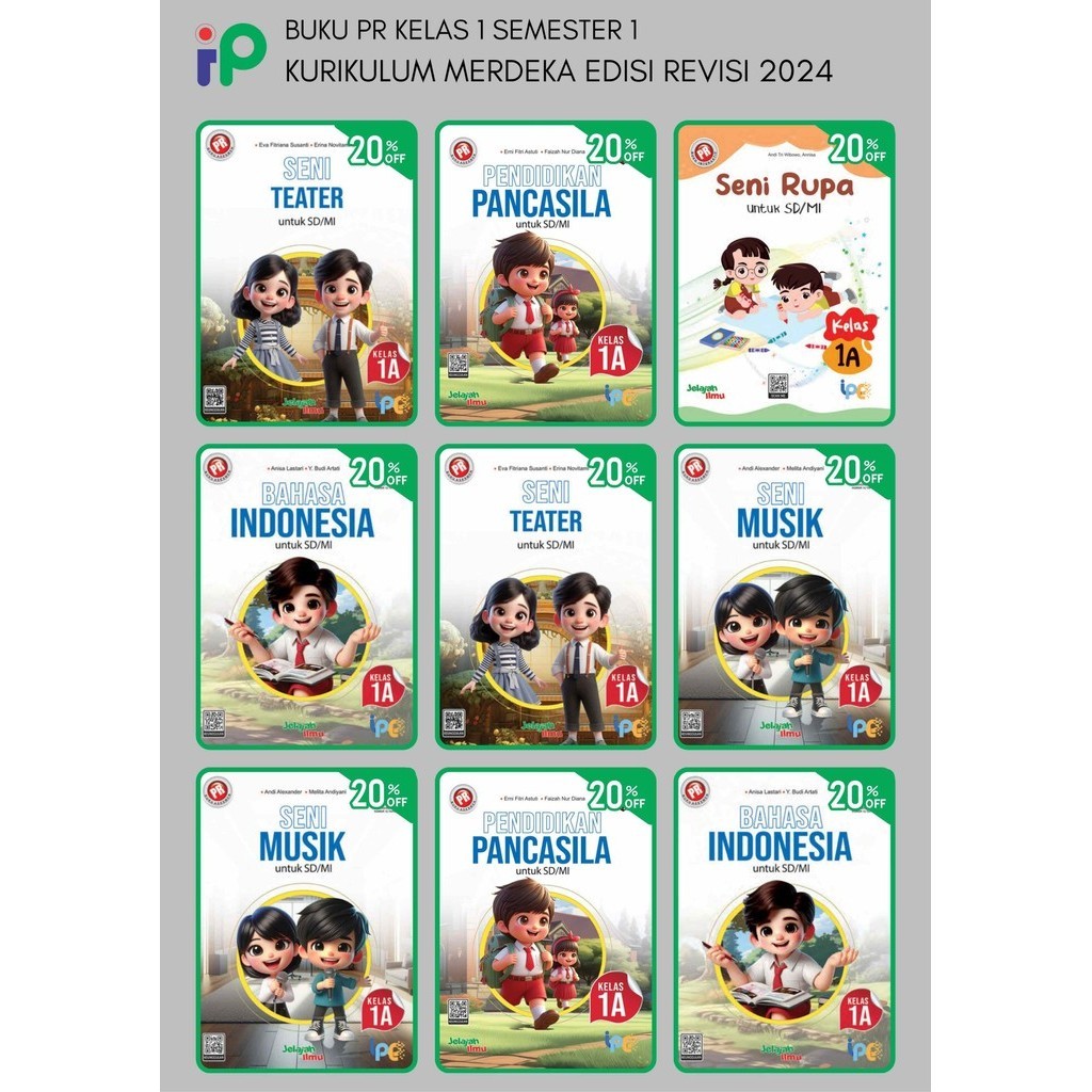 Jual Buku Pr/Lks Kurmer SD Kelas 1 Semester 1 EDISI REVISI 2024 Kurikulum merdeka Intan Pariwara ...
