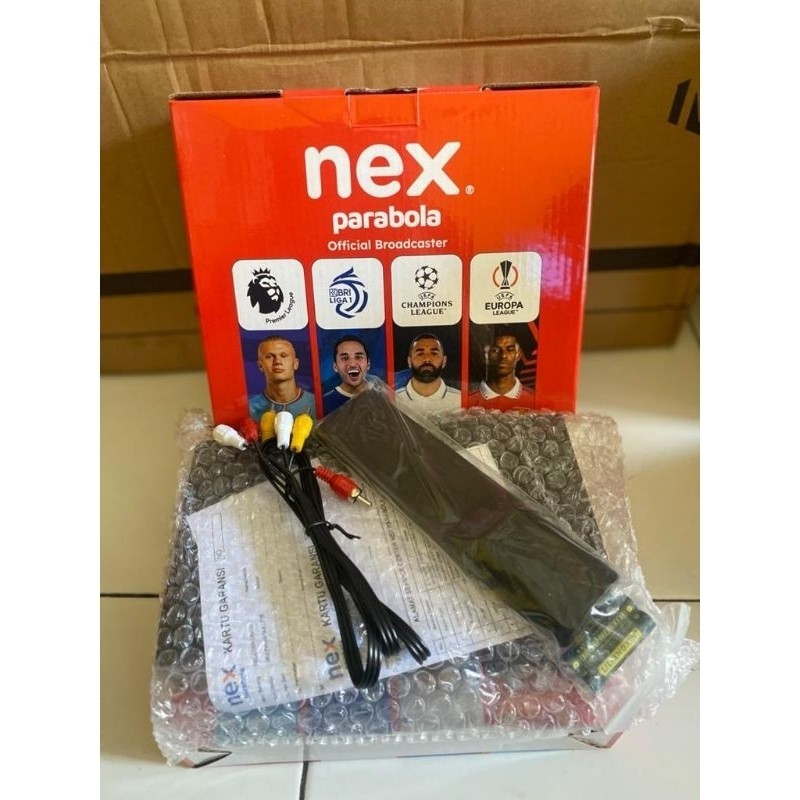 Jual RECEIVER Nex parabola merah recomedasi emnc tv di parabola mini ...