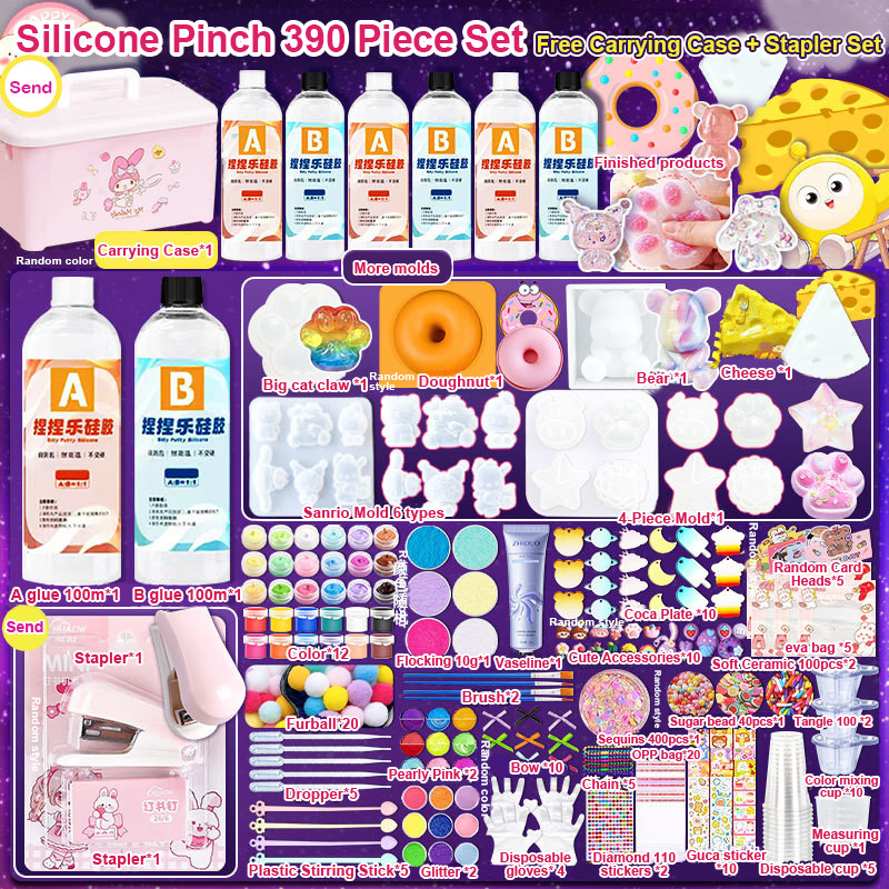 Jual Diy Squishy Kit /Squishy Maker Set/Taba Squishy Mainan Pencet Anti ...