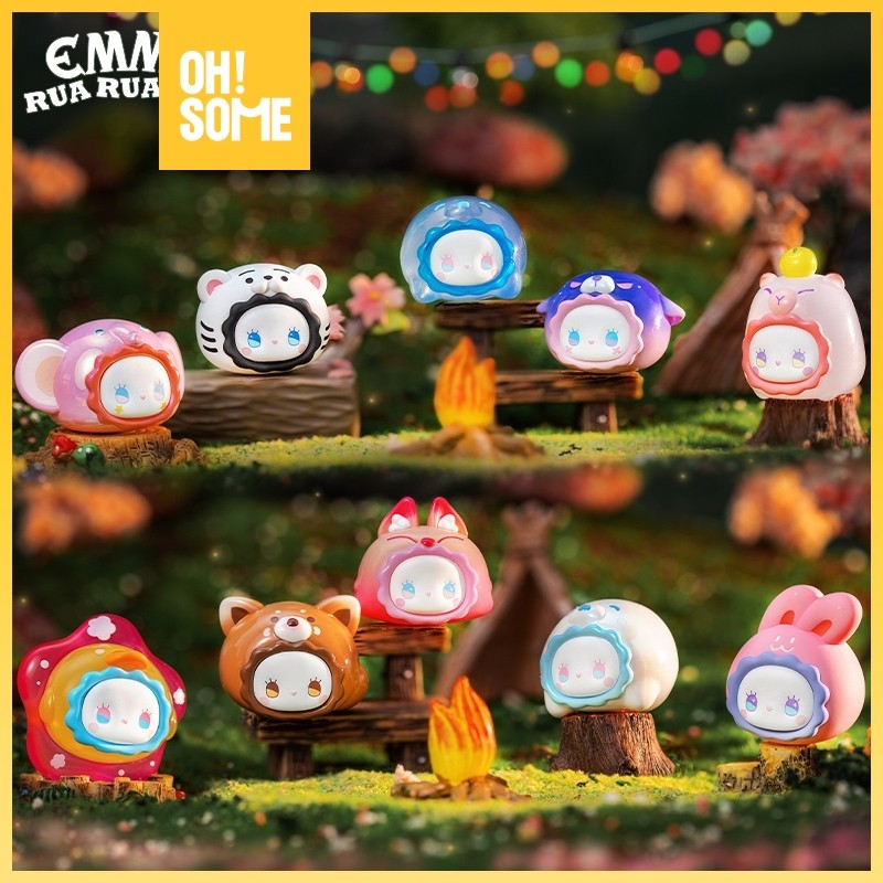Jual OHSOME EMMA RUA RUA ZOO Series Small Blind Box 24 pcs （Random ...