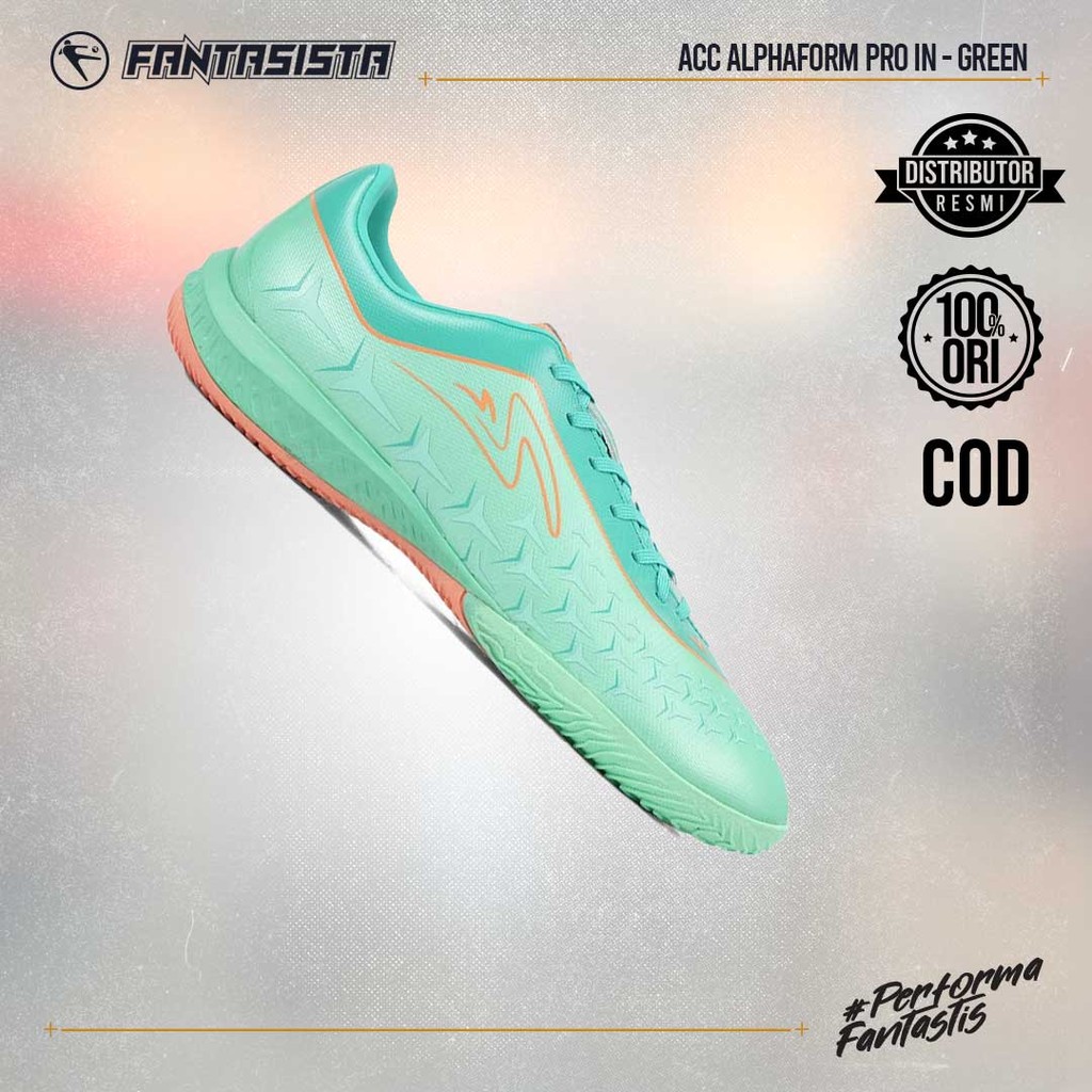 Jual Sepatu Futsal - SPECS ACCELERATOR ALPHAFORM PRO IN - Green Bug ...