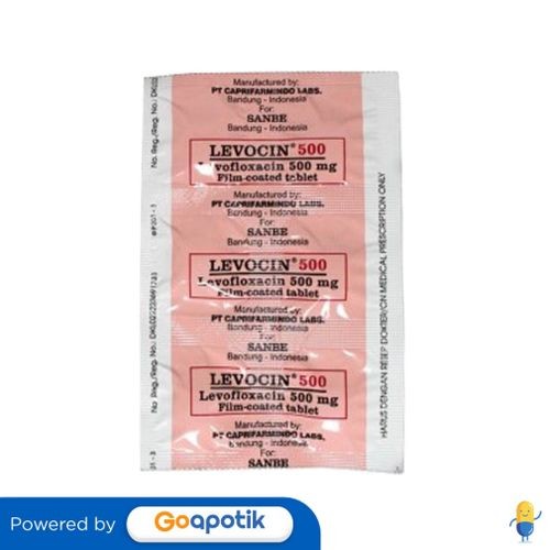 Jual Levocin 500 Mg Strip 6 Tablet | Shopee Indonesia