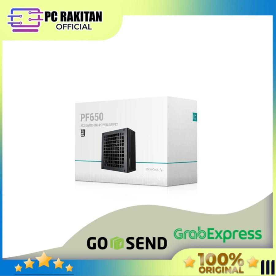 Jual DEEPCOOL PF650 650W 80+ Standard [ATX, PSU] | Shopee Indonesia