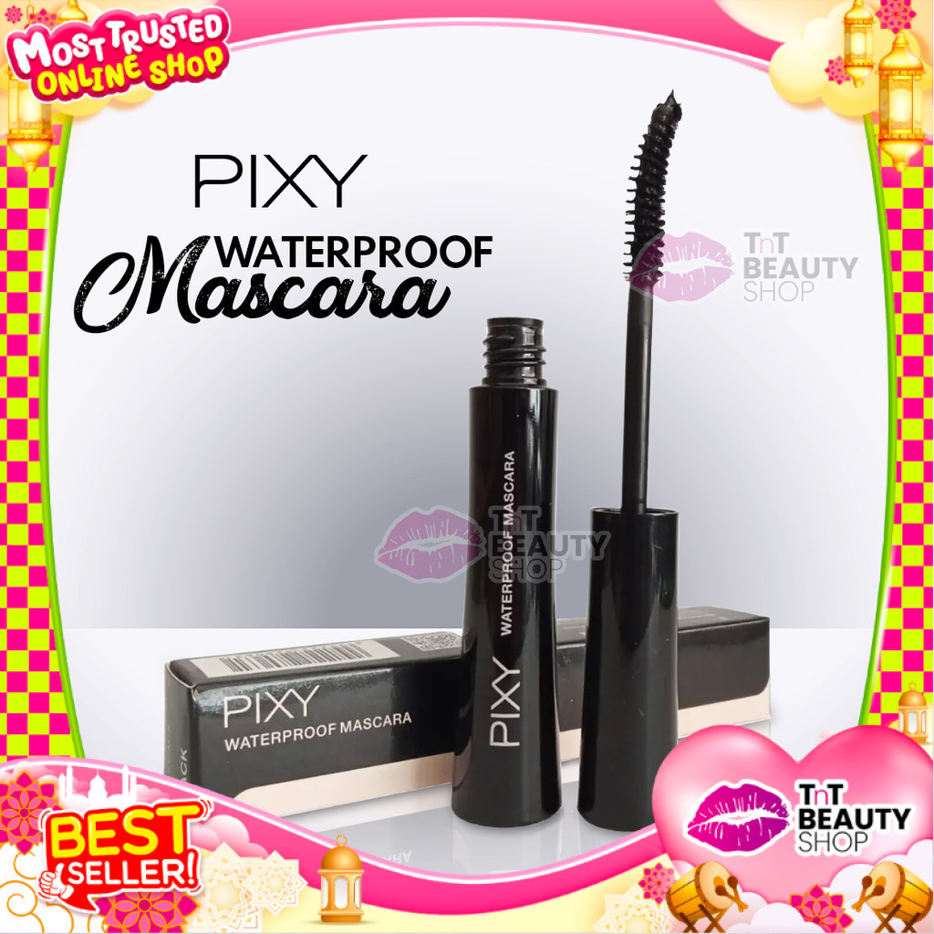 Jual Pixy Waterproof Mascara 7ml ( Black ) | TnT Beauty Shop | Shopee ...