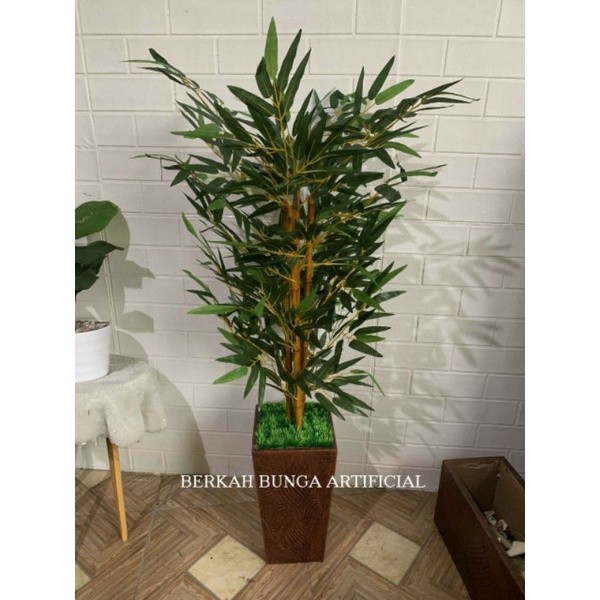 Jual Pohon bambu artificial T 100cm Bambu Tanaman Hias Bunga Sudut ...
