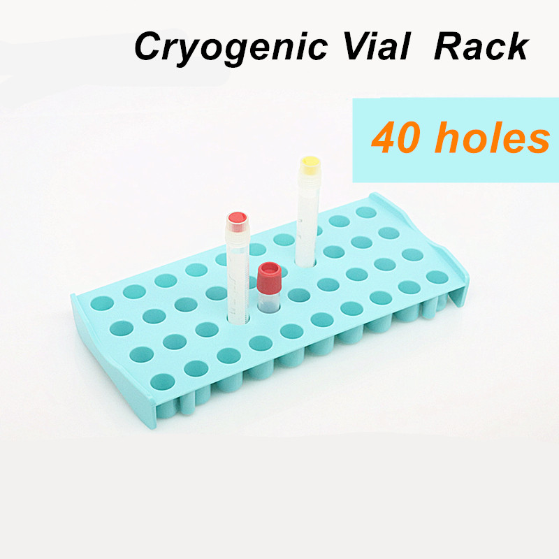 Jual plastic 1.2ml 1.8ml 2ml 5ml test tube Rack Freezing tube cryotube ...