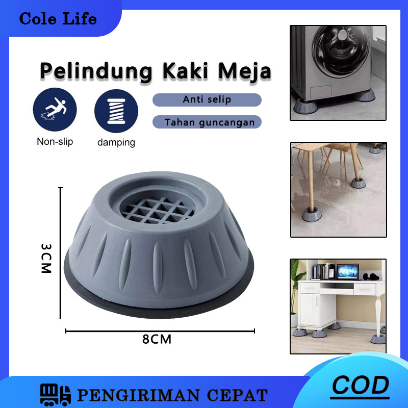 Jual Pelindung Kaki Meja Karet Mesin Cuci Anti Selip Bantalan Pelindung ...