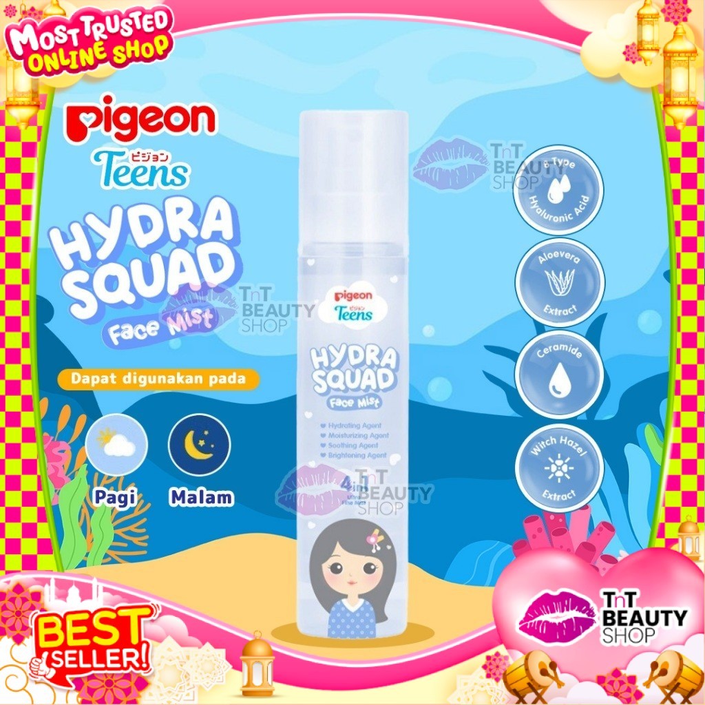 Jual Pigeon Teens Hydra Squad Face Mist 50ml Hyaluronic Acid & Witch ...
