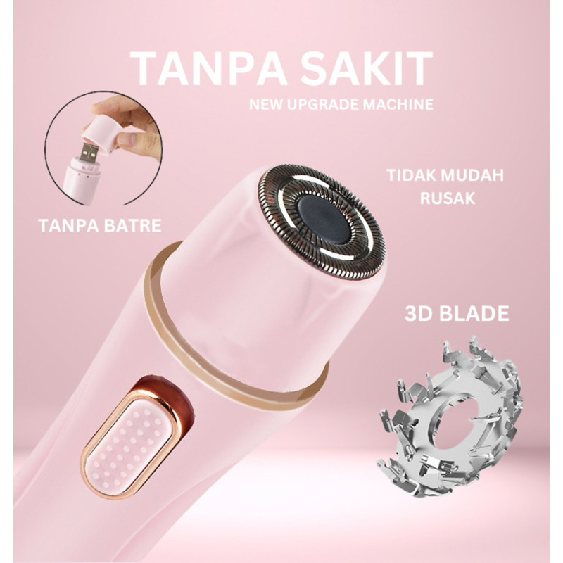 Jual ALAT CUKUR BULU EPILATOR PENCUKUR CUKURAN SHAVER KETIAK KAKI TANPA ...