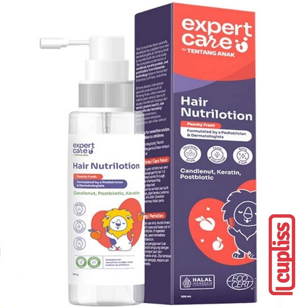 Jual Expert Care Hair Lotion Baby Nutrilotion Peachy Fresh 100ml Rambut ...