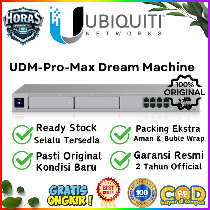 Jual Ubiquiti UDM-PRO-MAX Dream Machine Pro Max UniFi 10G Cloud NVR ...