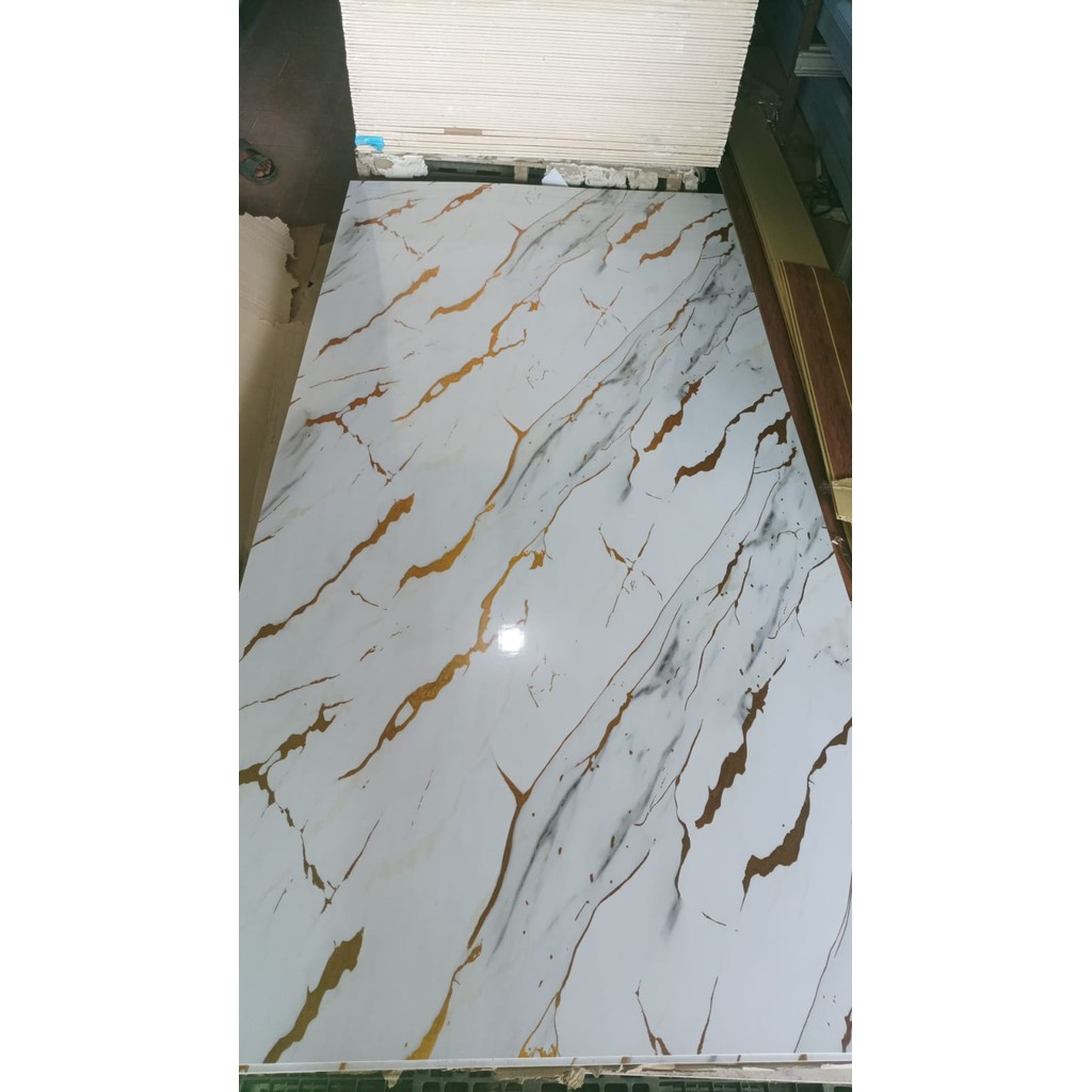 Jual Wallboard Marmer Panel PVC Dekorasi Dinding Motif Corak (GWP-019 ...