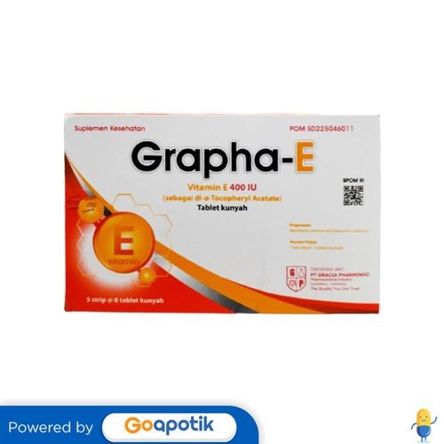 Jual Grapha-E Box Isi 30 Tablet | Shopee Indonesia
