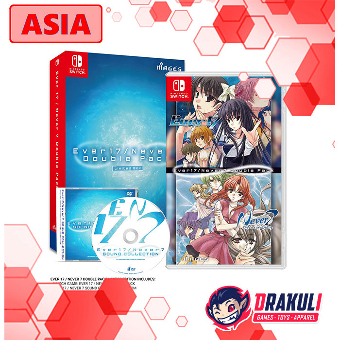 Jual Switch Ever 17 / Never 7 Double Pack Limited Box Edition | Shopee ...
