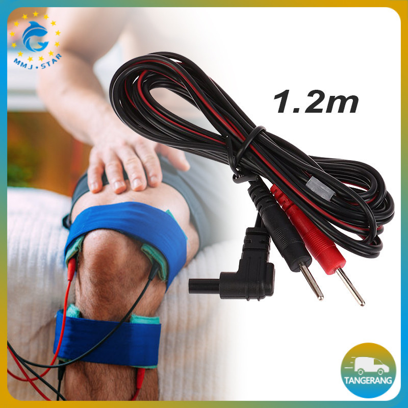 Jual Kabel Electrode Type 2mm Connectors Electrode Lead Wire Kabel Tens ...