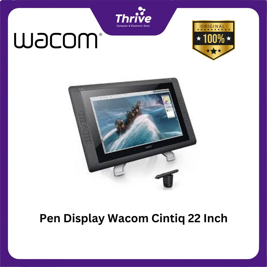 Jual Pen Display Wacom Cintiq 22 Inch | Shopee Indonesia