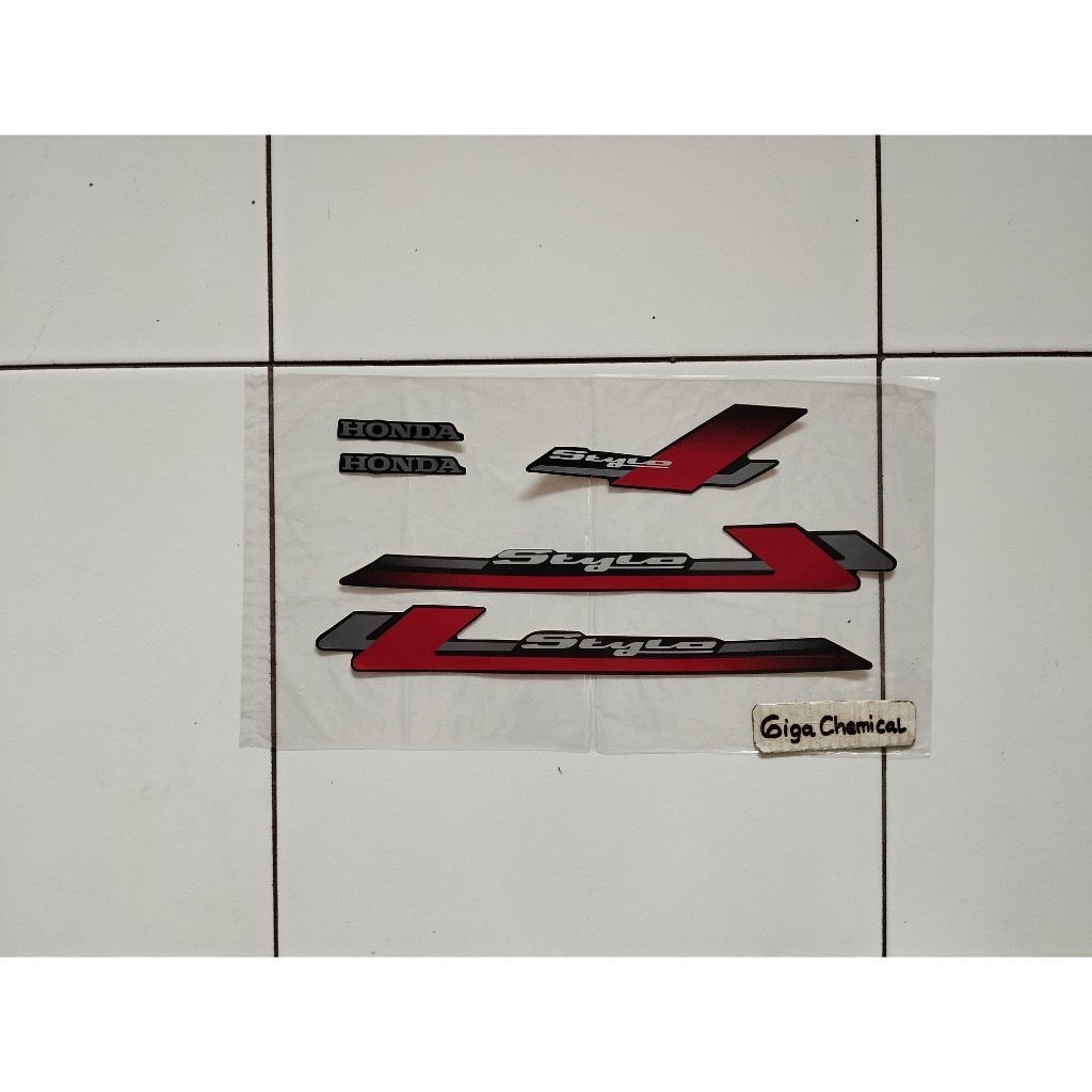 Jual Striping Sticker Lis Motor Honda Stylo 160 2024 2025 Hitam ...