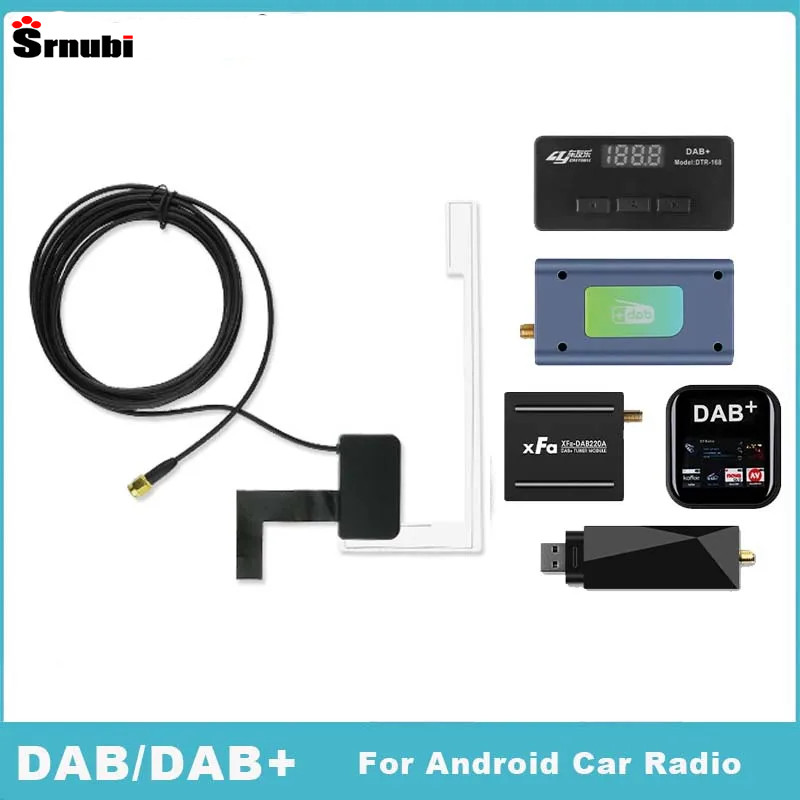 Jual DAB/DAB+ Antenna Five Types of DAB+ Modules With USB Adapter ...