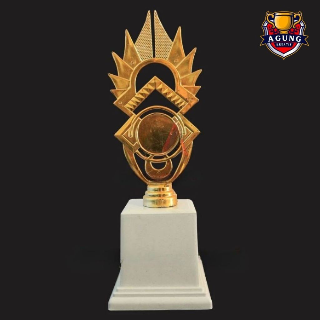 Jual Piala Emas Tatakan Putih Piala Murah Surabaya | Shopee Indonesia