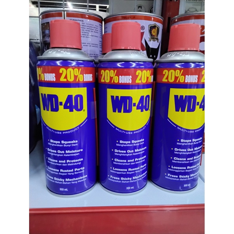 Jual WD-40 PELUMAS SPRAY 333 ML DAN 191 ML | Shopee Indonesia