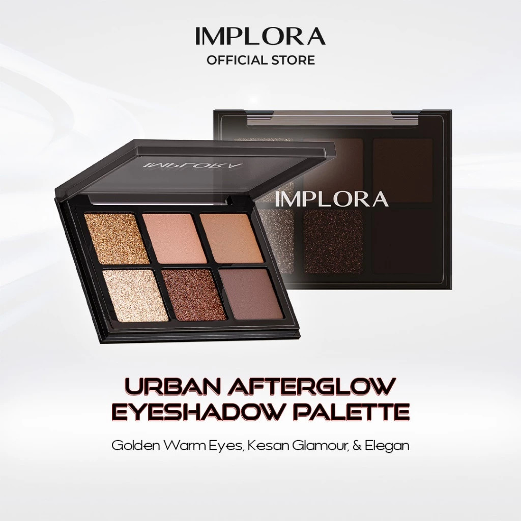 Jual Implora Urban Eyeshadow Palette Afterglam & Afterglow - Mudah Di ...